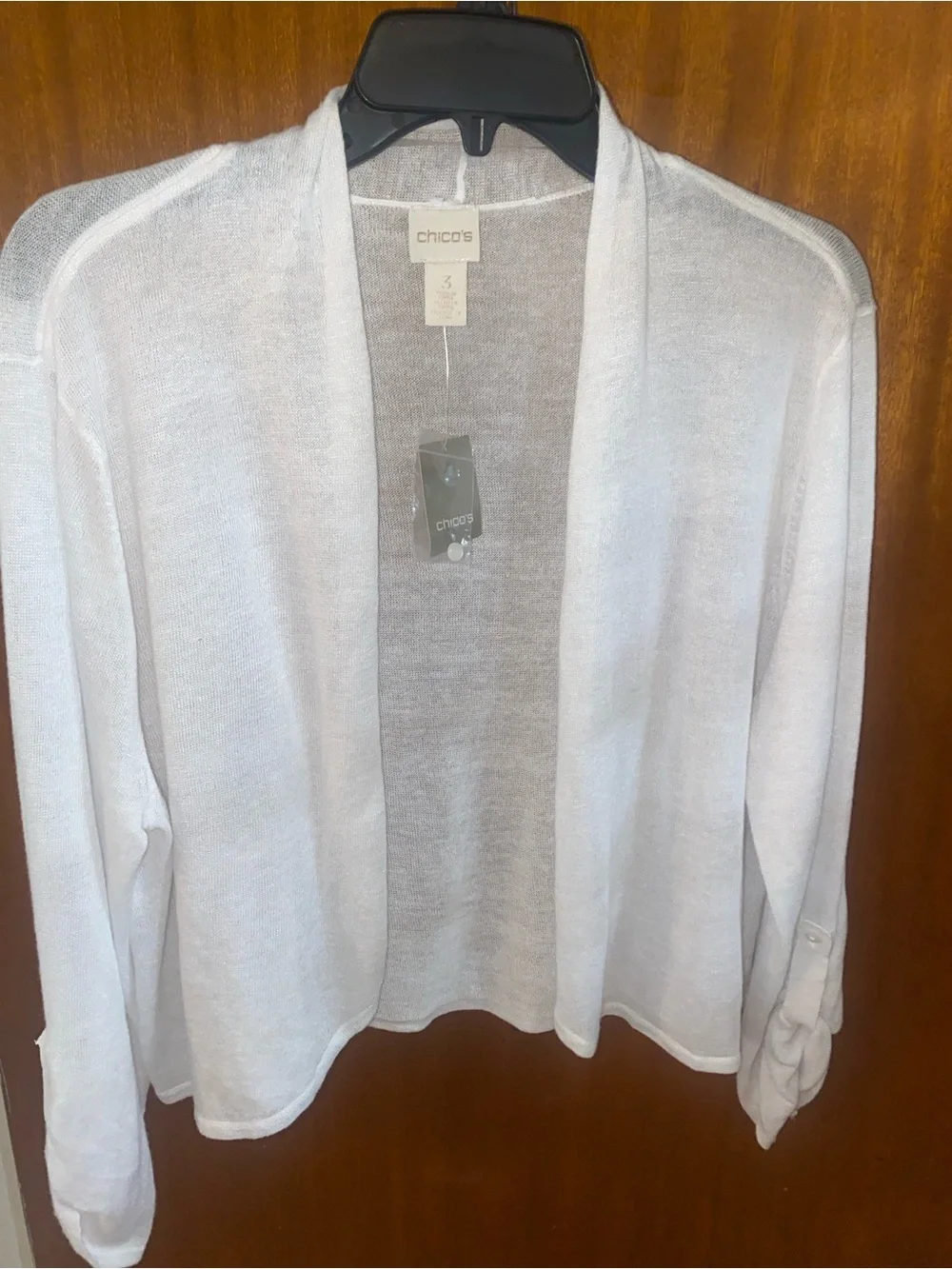 Chico's | Sweaters | Chicos White Lightweight Openfront Cardigan | Poshmark